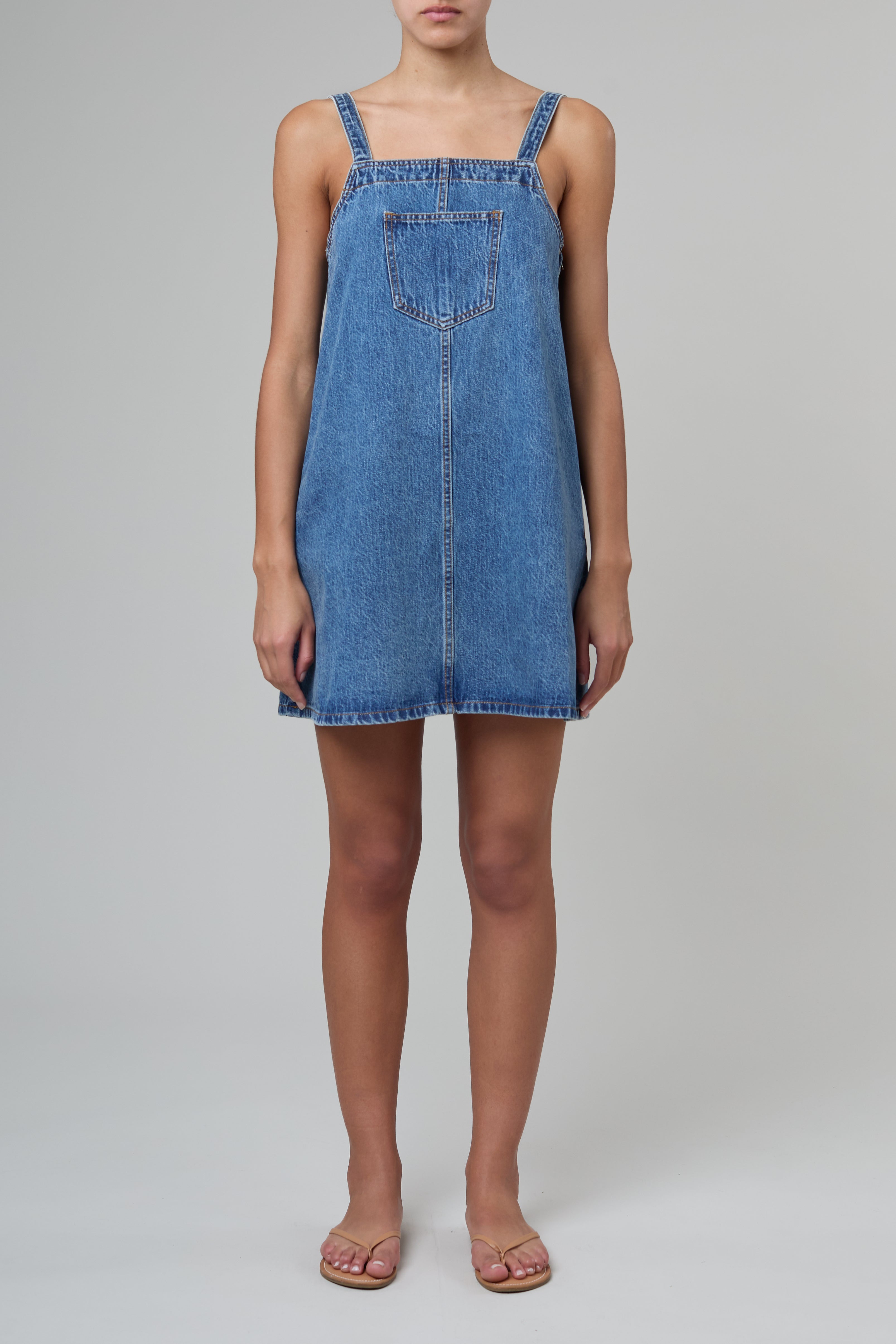 Tuesday Dress in Classic Blue – Still Here New York